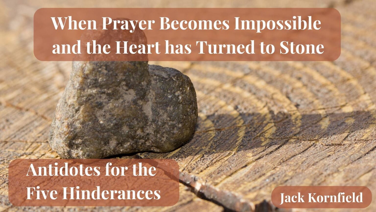 When Prayer Becomes Impossible and the Heart has Turned to Stone ...